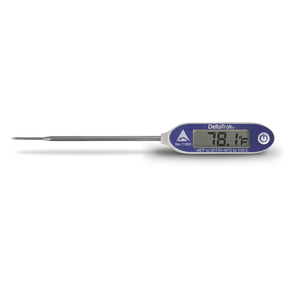 DeltaTrak Jumbo Digital Waterproof Thermometer with Needle Tip — The ...